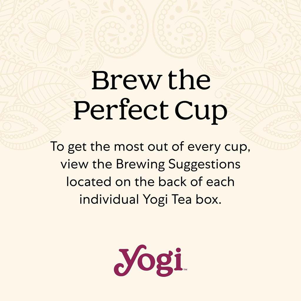 caffeine-free Yogi herbal tea