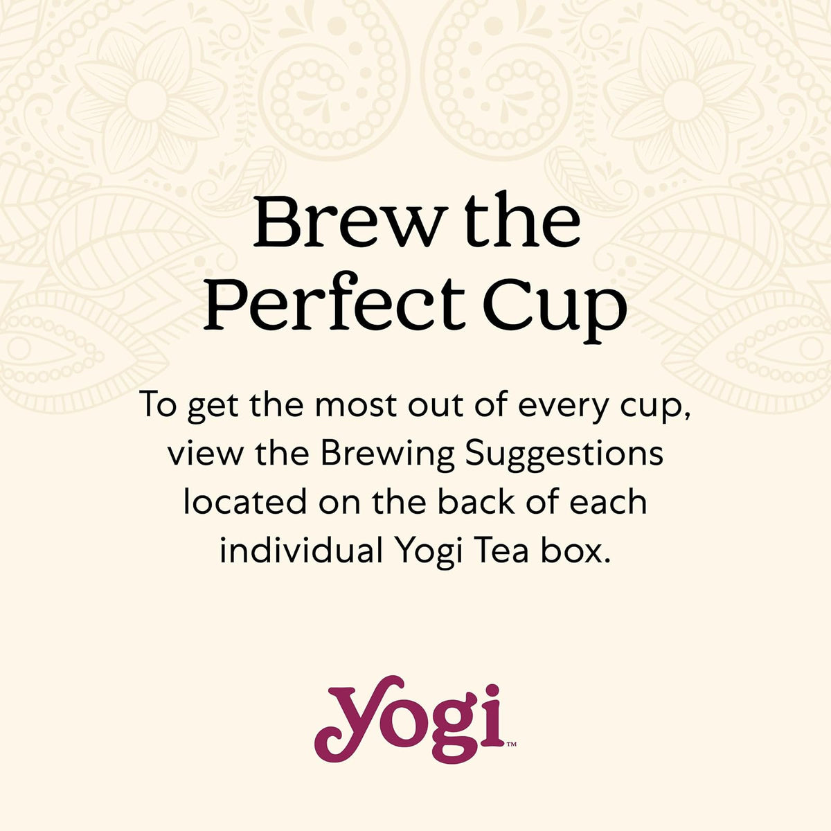 caffeine-free Yogi herbal tea