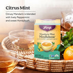 caffeine-free Yogi tea for calm