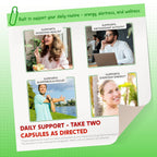 Caffeine green tea for mental clarity