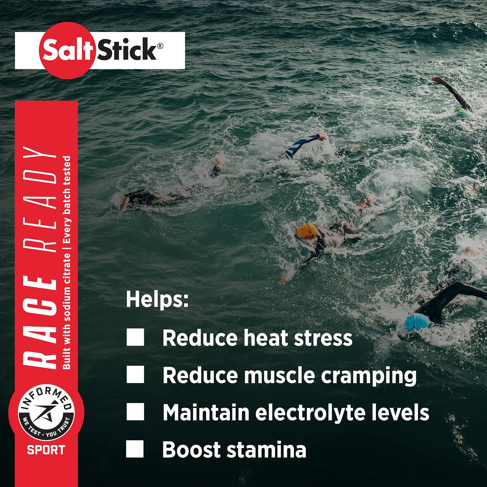 caffeine-infused electrolyte salt capsules