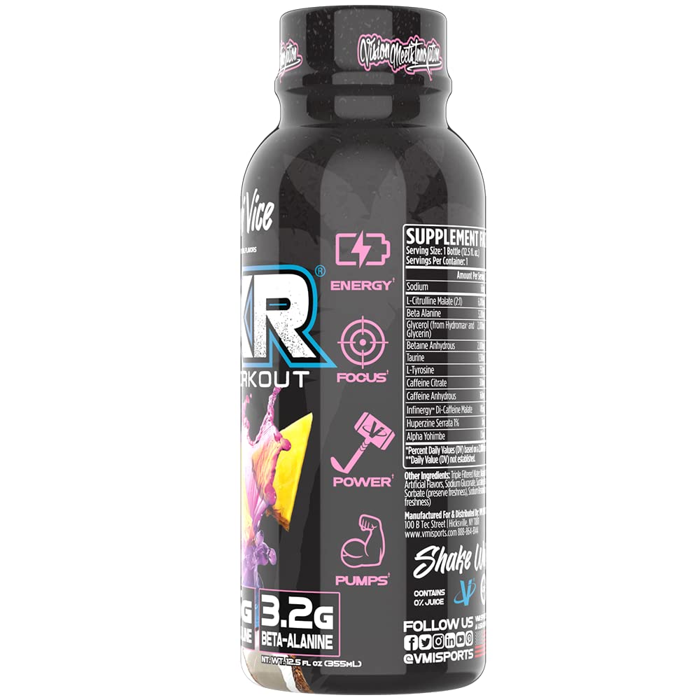 caffeine-infused energy drink for workouts
