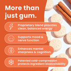 Caffeine-infused focus gum