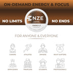 Caffeine-infused pouches for mental clarity