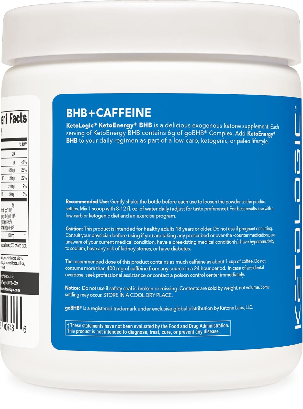Caffeine-infused pre-workout supplement