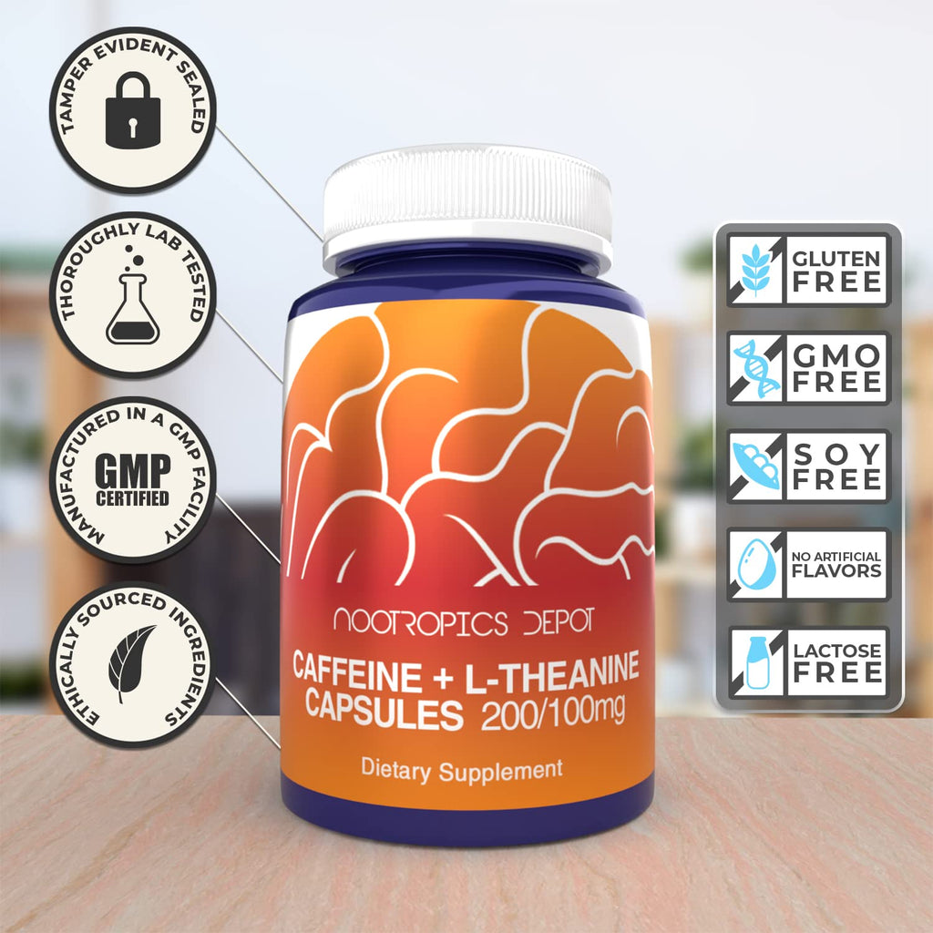 caffeine l-theanine for balanced energy