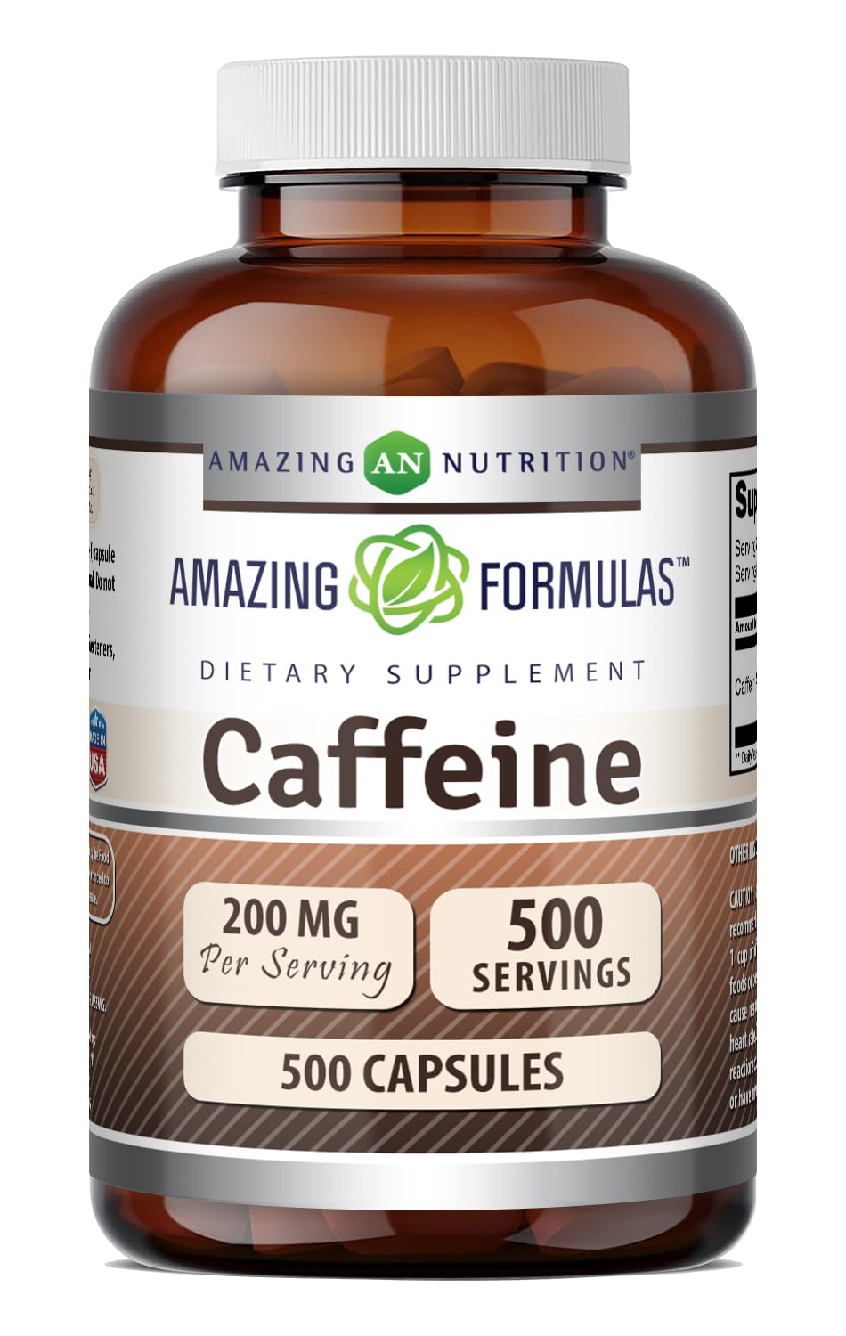 Caffeine multivitamins for energy boost