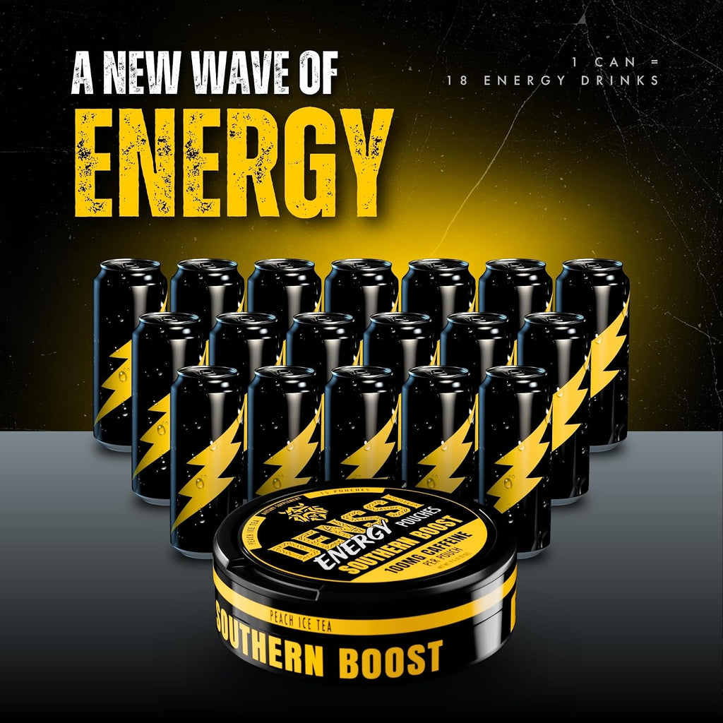 Caffeine nootropic energy pouches pack