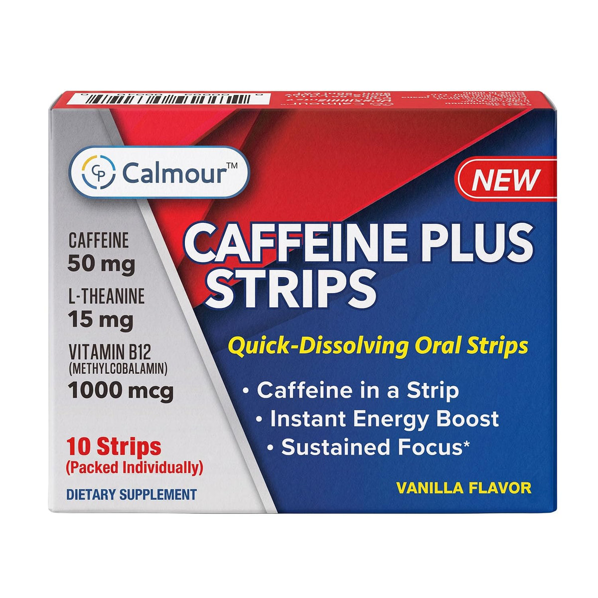 Caffeine Plus energy strips for endurance