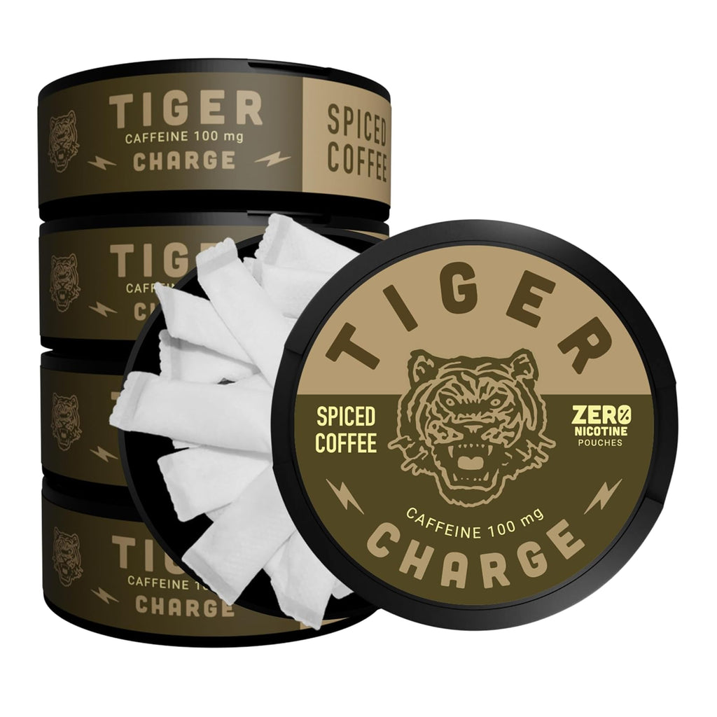 Caffeine pouches for energy boost