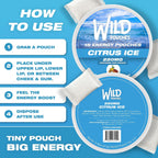 Caffeine pouches for quick energy