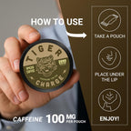 Caffeine pouches for quick energy