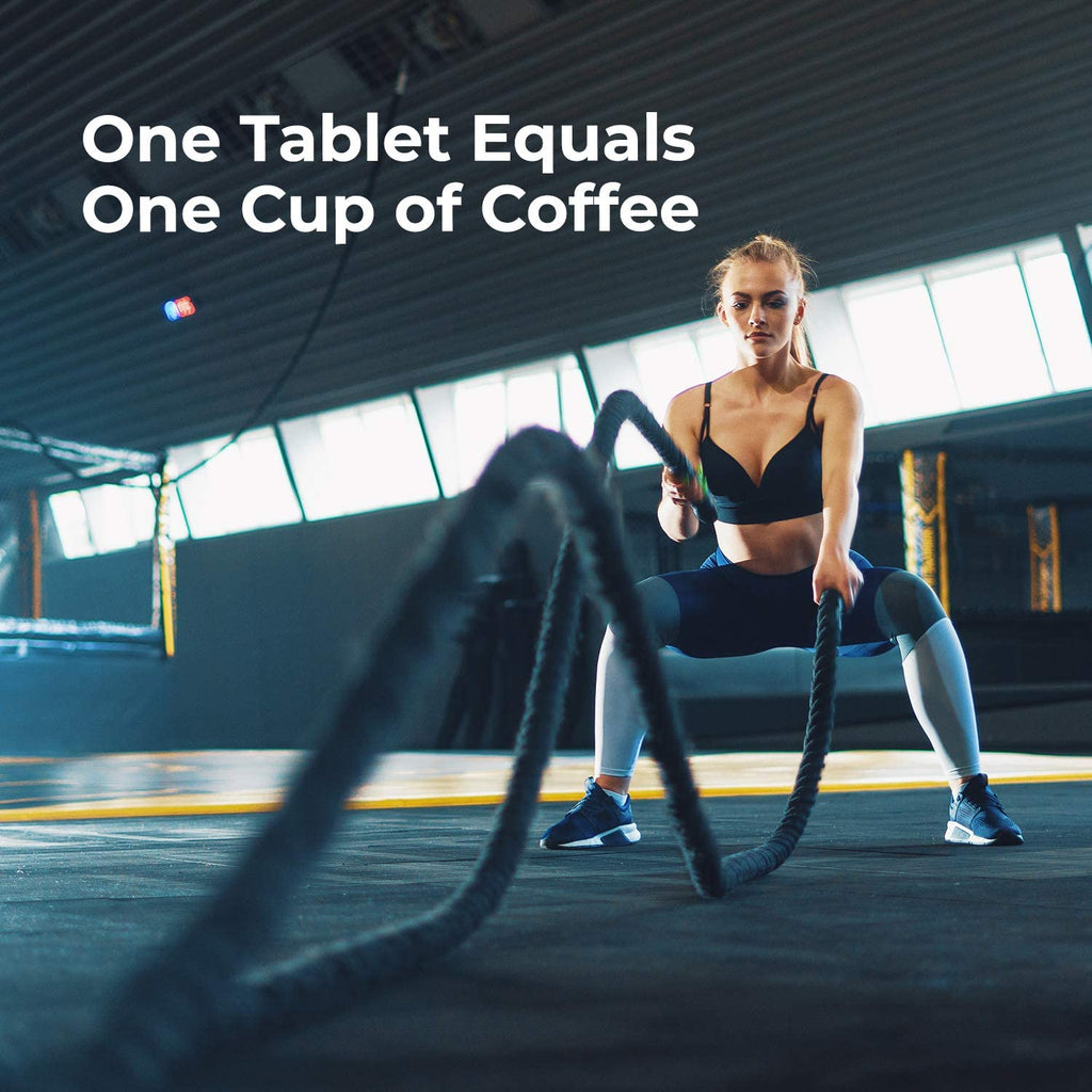 Caffeine tablets for endurance support