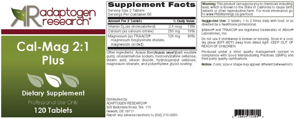 Cal-Mag 2:1 for daily wellness