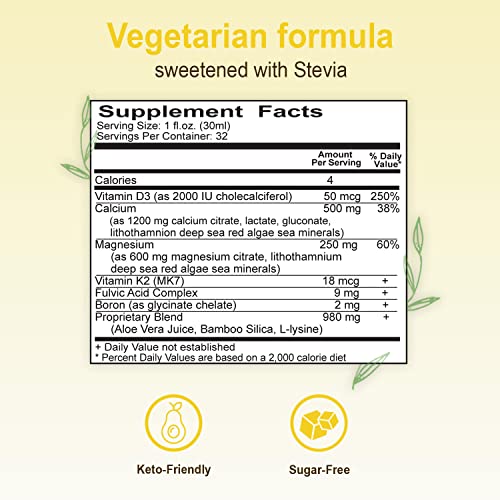 Cal-Mag liquid for muscle support