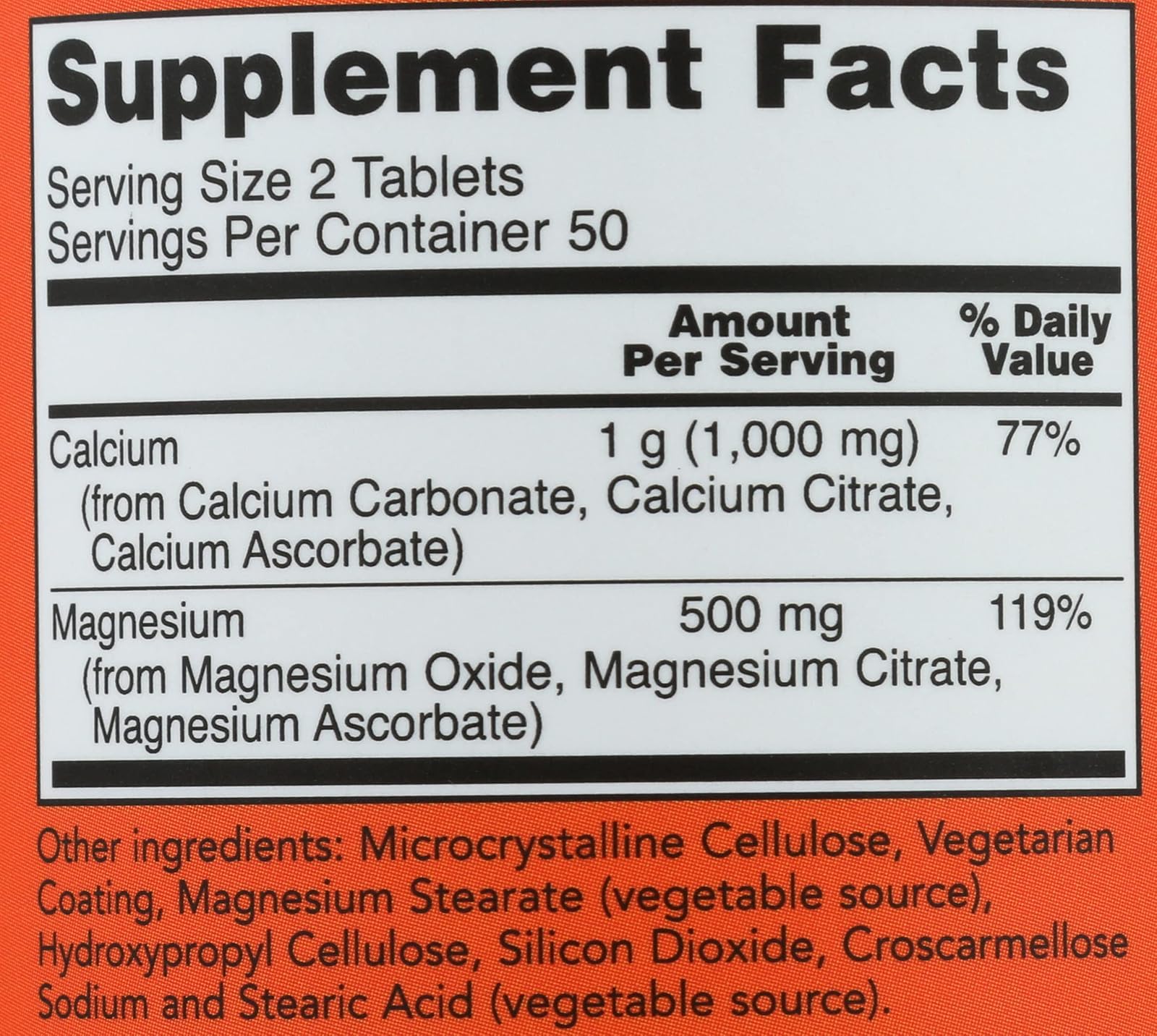 Cal Mag tablets for daily wellness