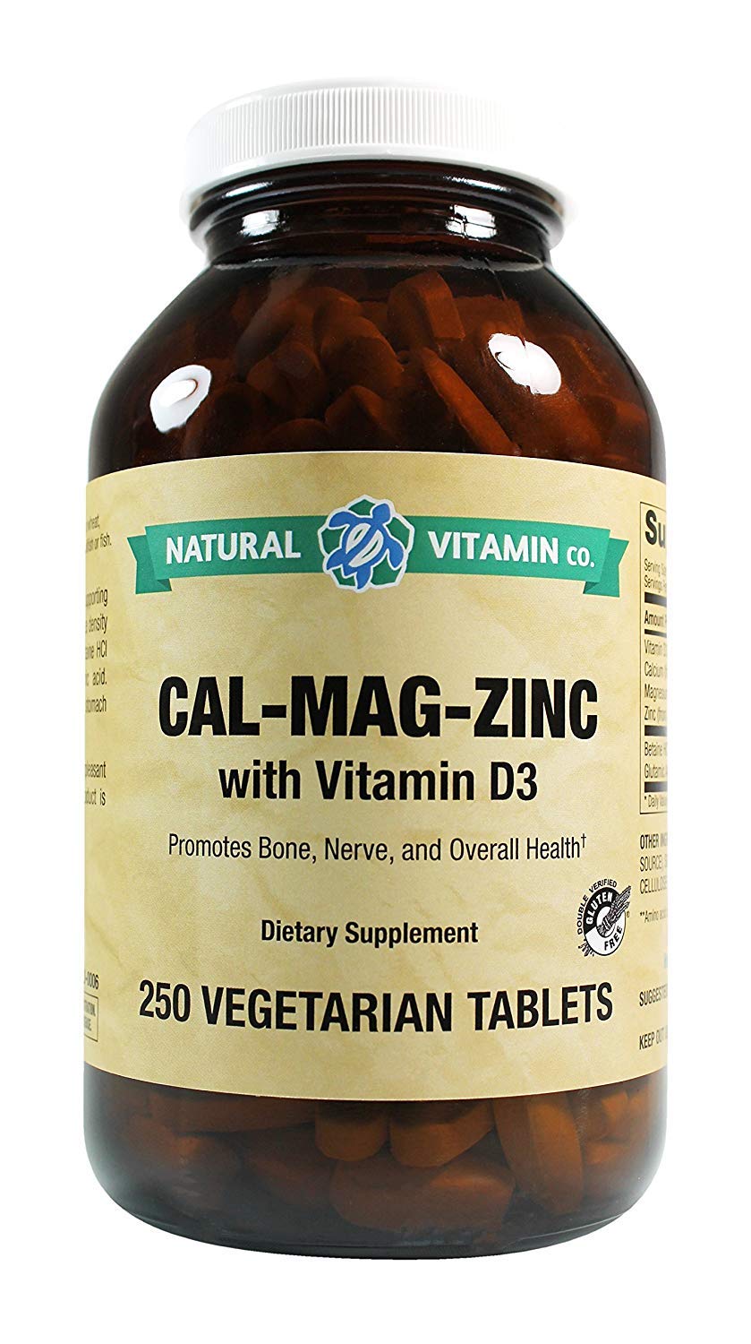 Cal-Mag-Zinc calcium supplement tablets