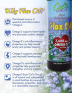 Cal's flaxseed oil for healthy cooking