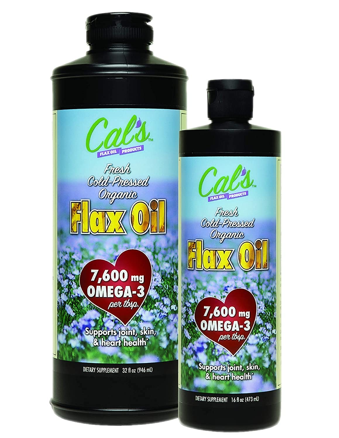 Cal's flaxseed oil for vegan diets