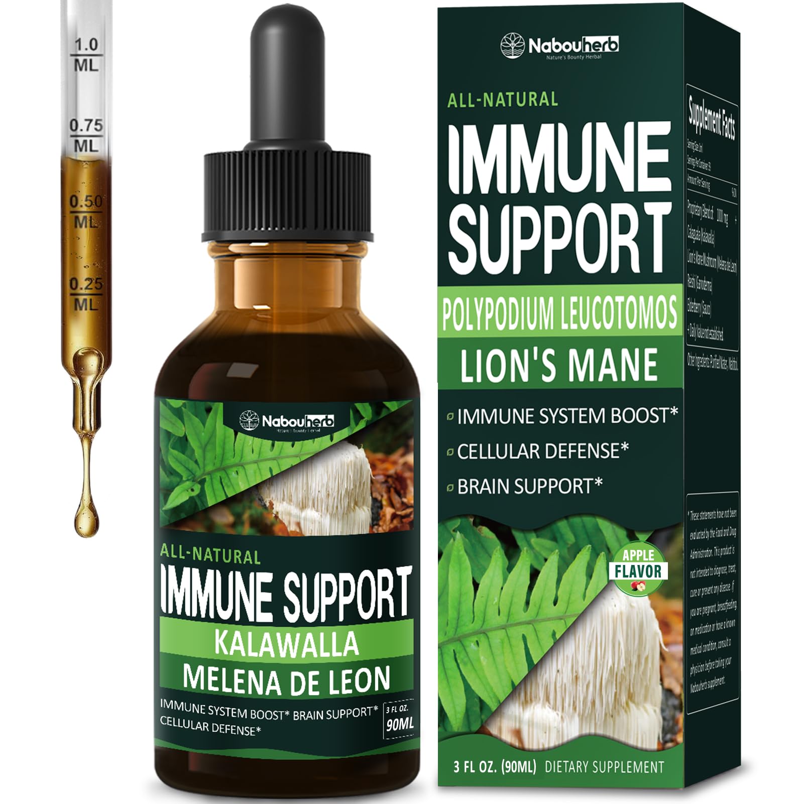 calaguala lion's mane herbal supplement