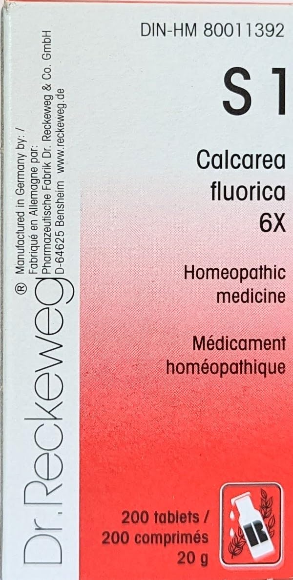 Calcarea Fluorica 6X for healthy bones