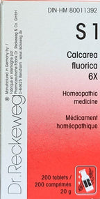 Calcarea Fluorica 6X for healthy bones
