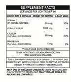 Calcio de Coral mineral support