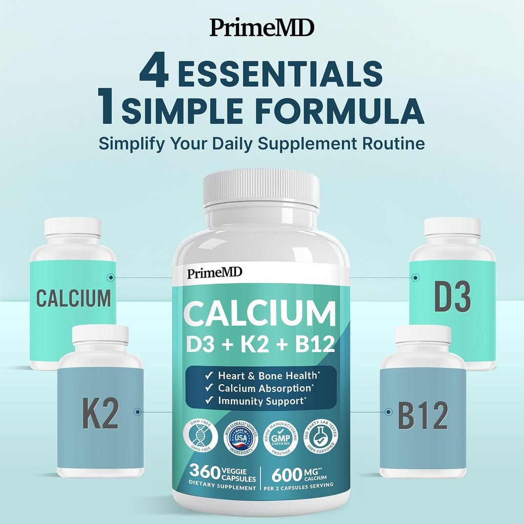 Calcium 1200 mg for daily bone health