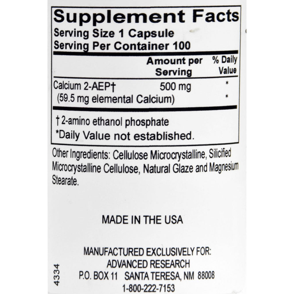 Calcium 2-AEP for bone health