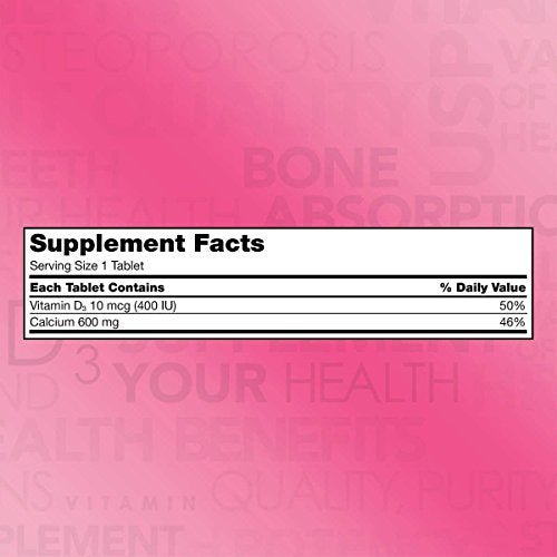 Calcium 600 mg for bone strength