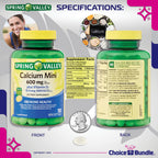 Calcium 600 mg for daily nutrition