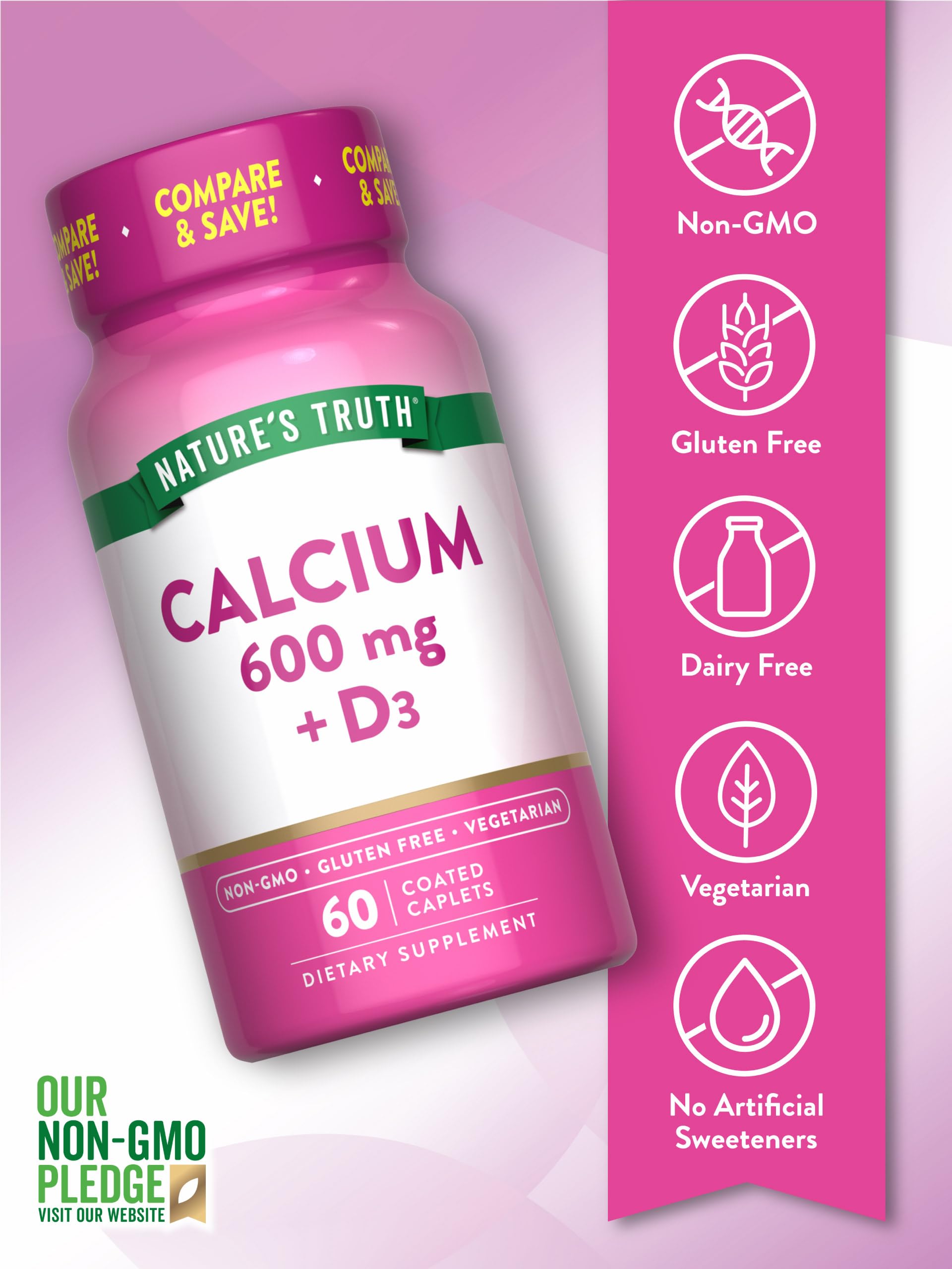 Calcium 600 mg for strong bones