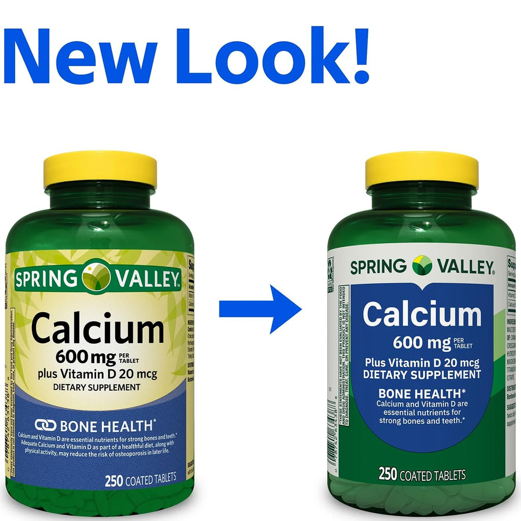 Calcium 600 mg for strong bones