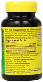 Calcium 600 mg with Vitamin D3 tablets