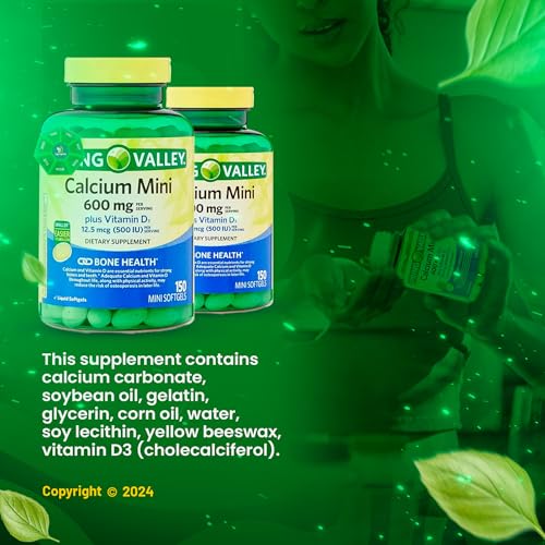 Calcium 600mg for daily nutrition
