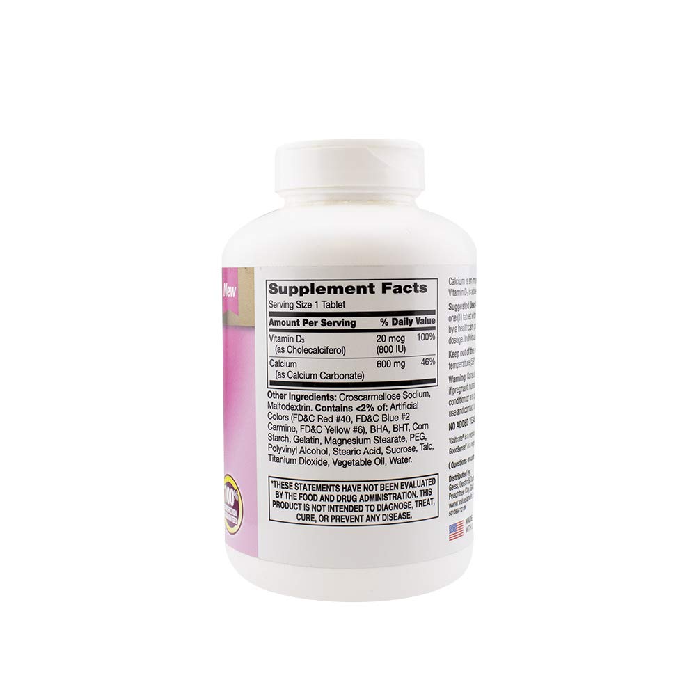 Calcium 600mg for strong bones