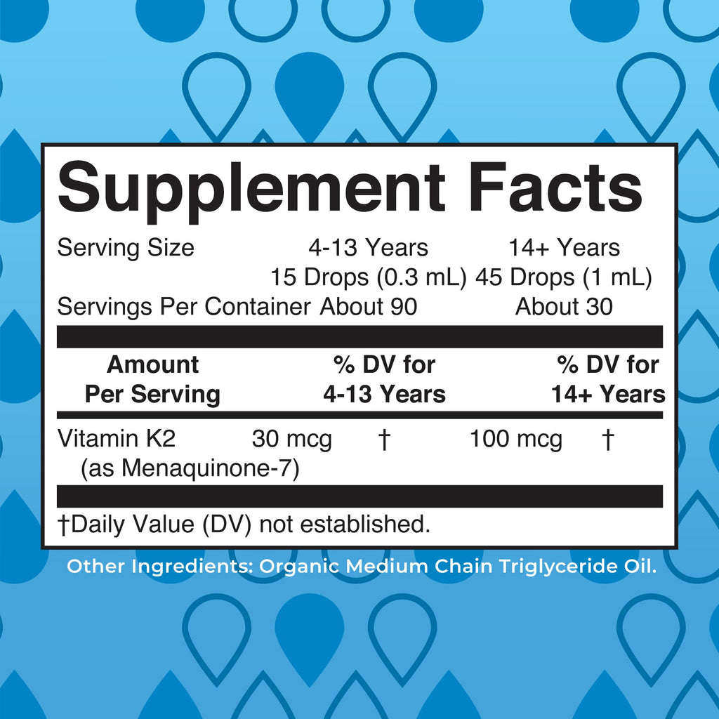 Calcium absorption support drops