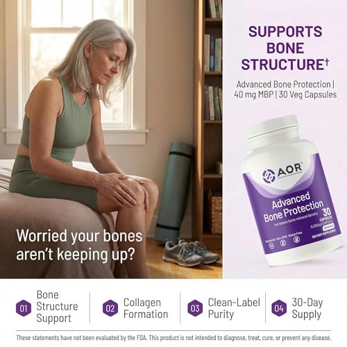 Calcium absorption with AOR capsules