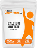 calcium acetate powder for supplements
