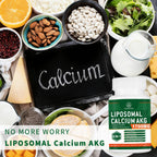 Calcium AKG capsules for daily supplementation