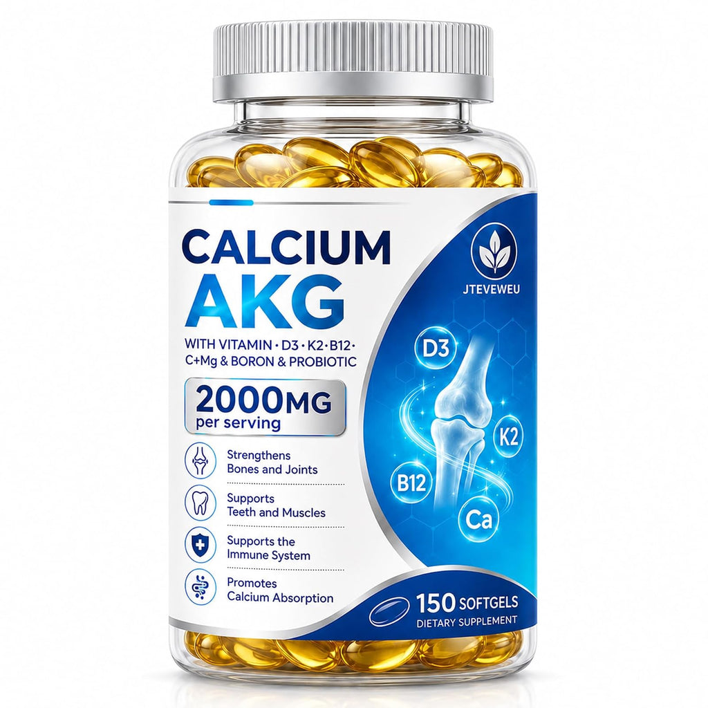 Calcium AKG softgels with Vitamin D3