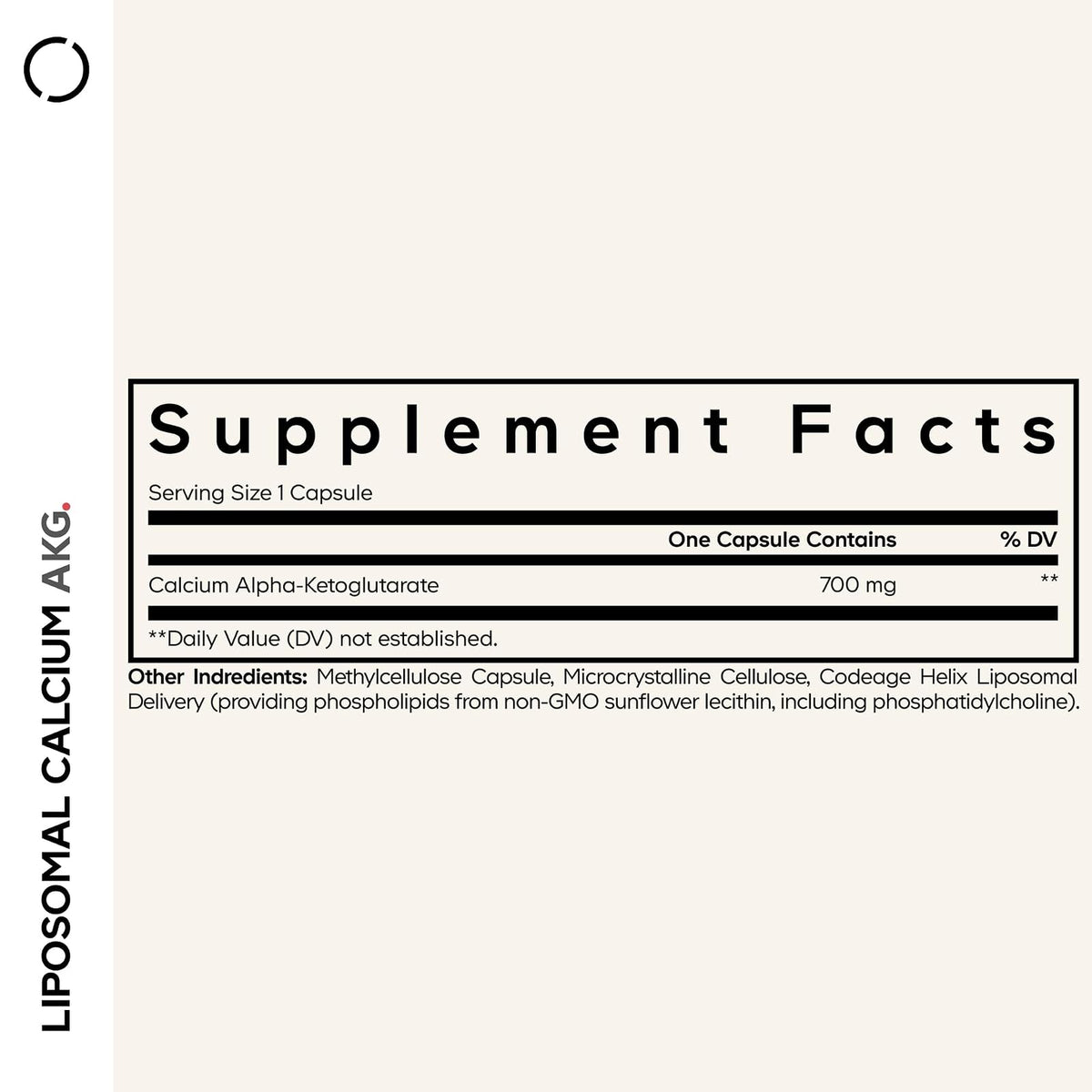 Calcium AKG supplement for optimal mineral balance