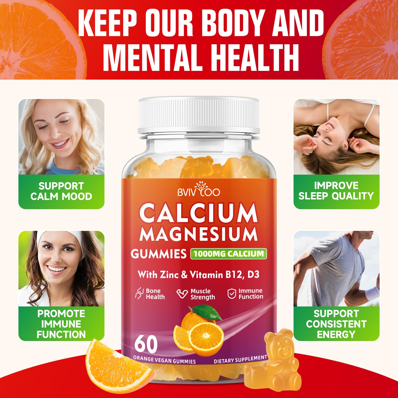 calcium and B complex benefits