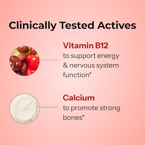 calcium and B12 for active lifestyle