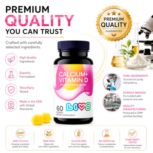 calcium and D3 for active lifestyles