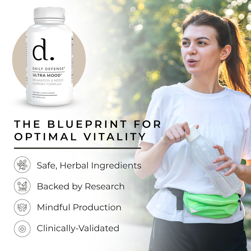 Calcium and folic acid for mood enhancement