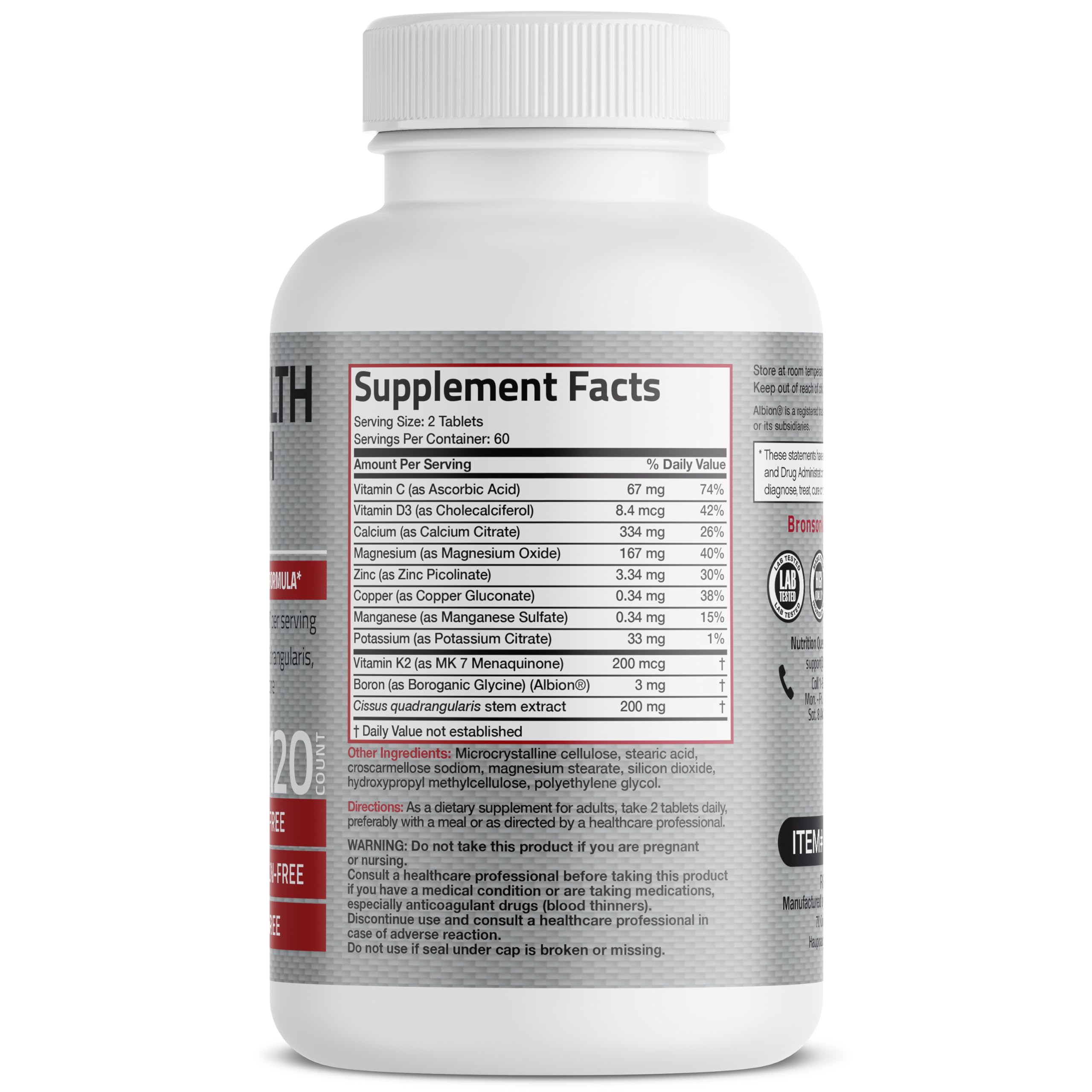 Calcium and magnesium blend for strong bones
