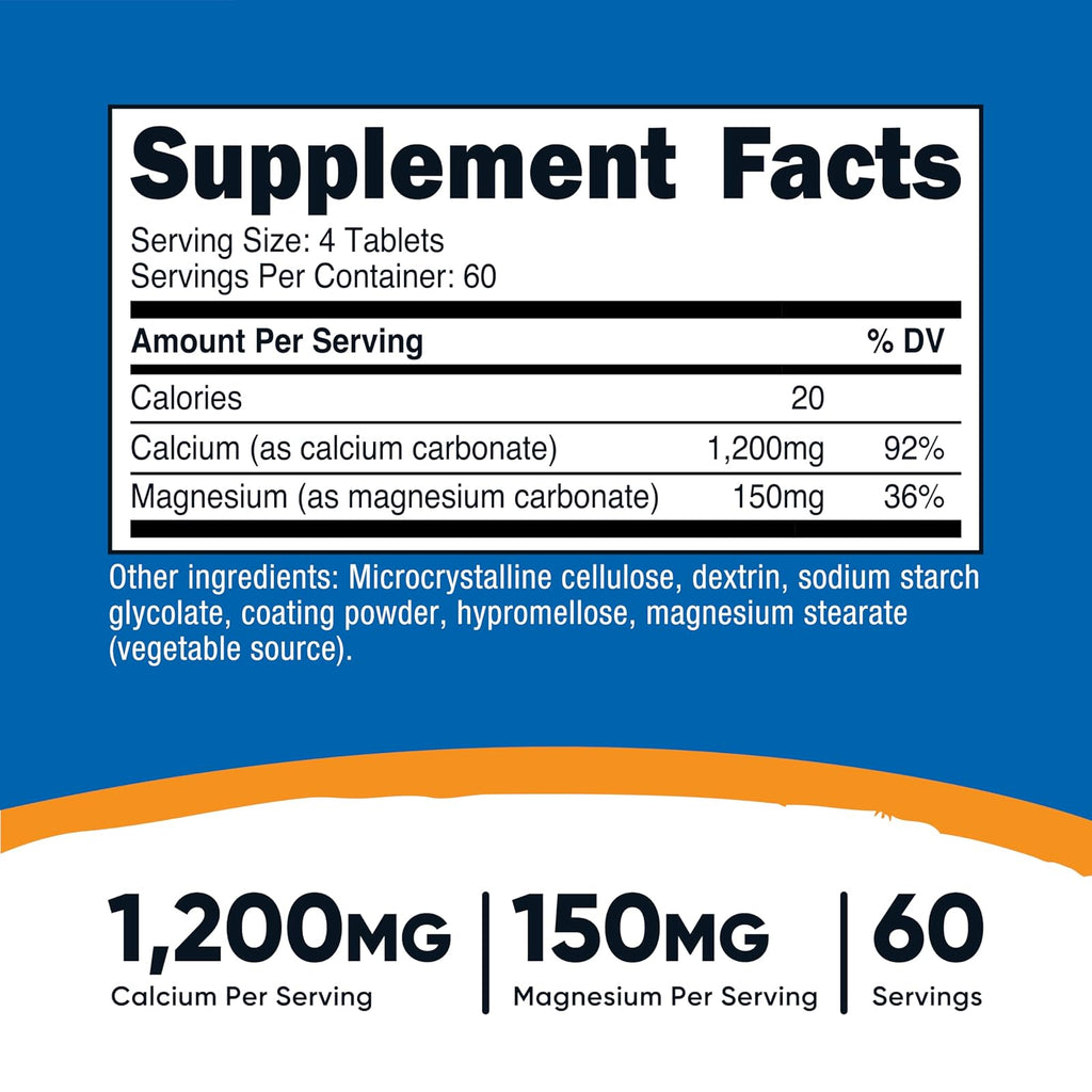 calcium and magnesium carbonate supplement