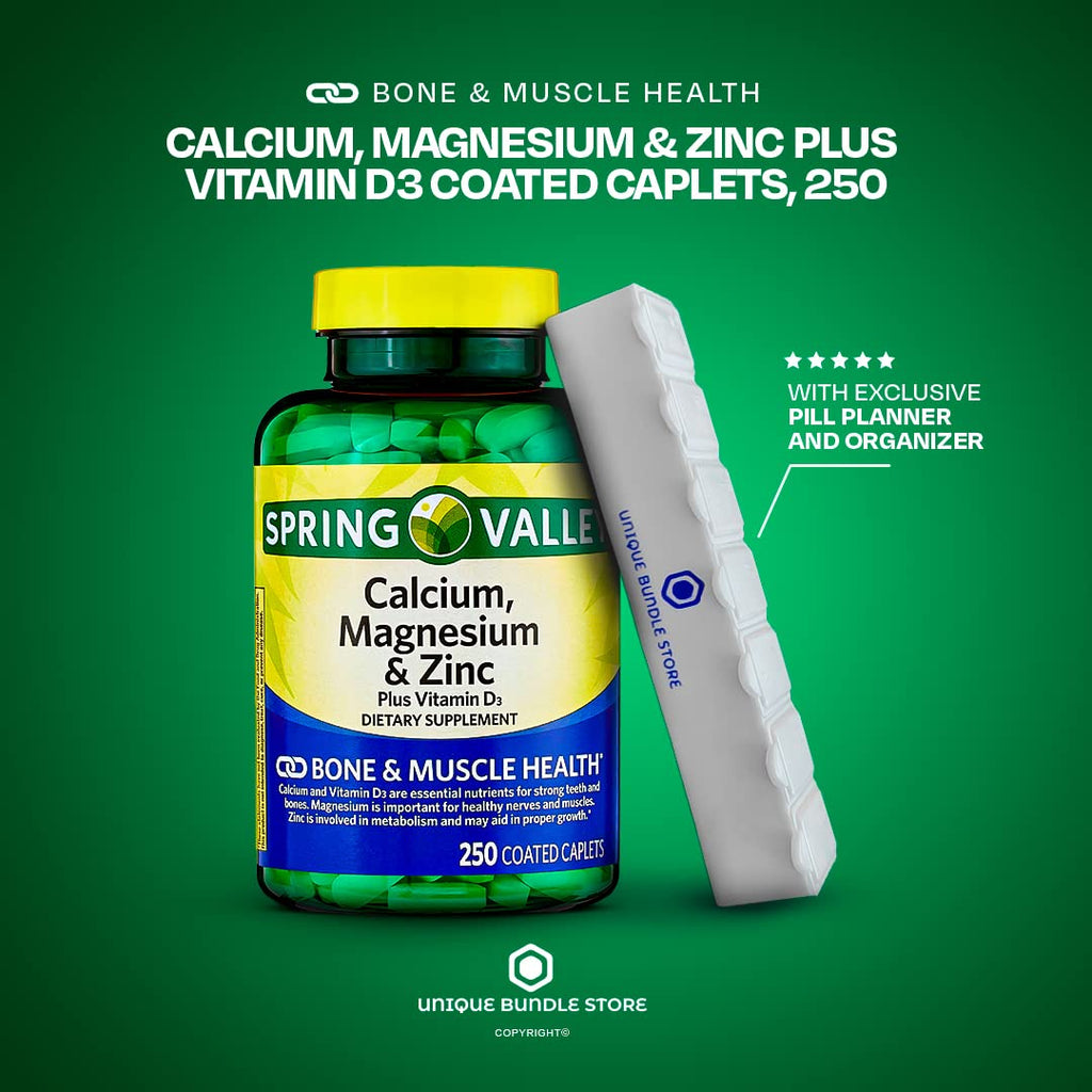 Calcium and magnesium for bone health