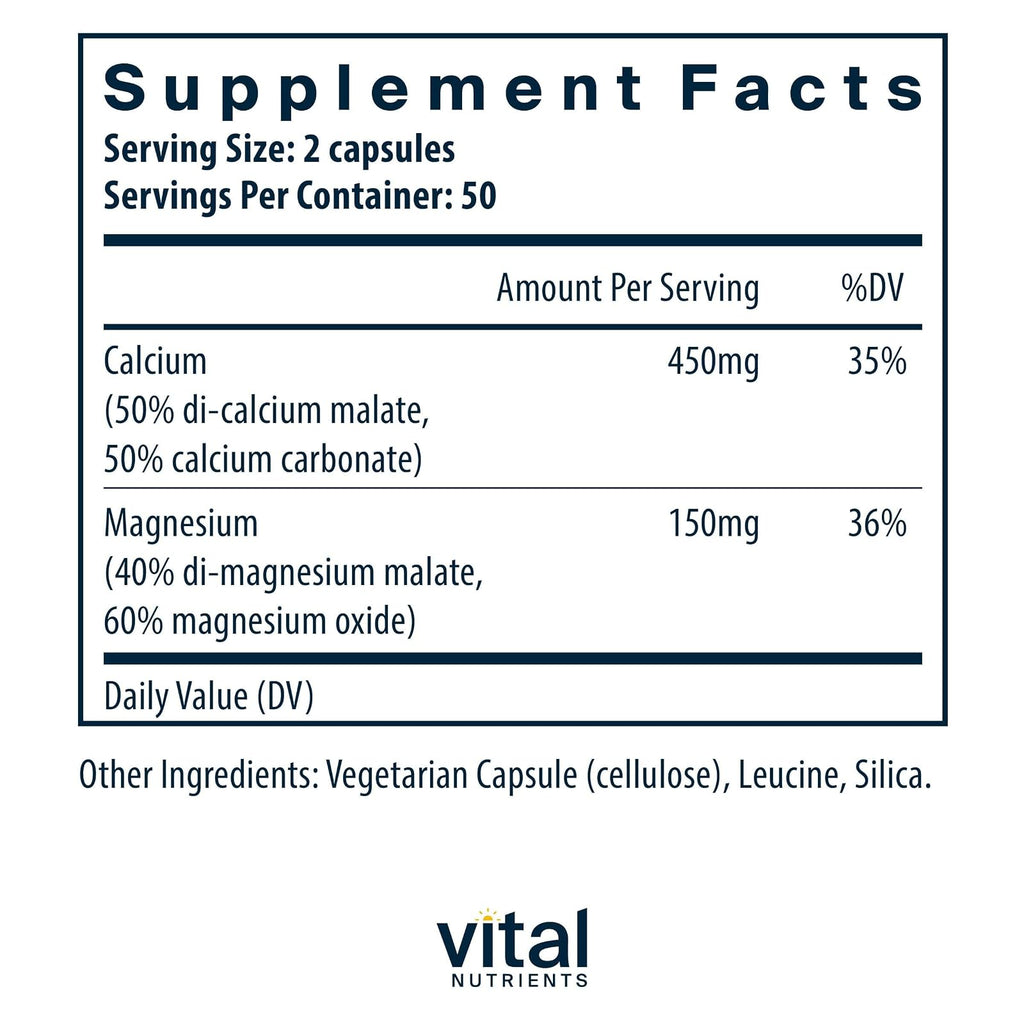 Calcium and magnesium for bone health